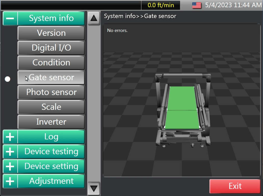Cubiscan 200SQ | Measurement Gate Errors