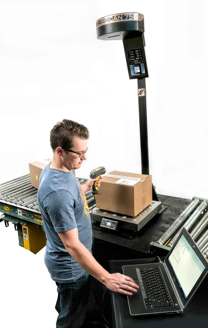 CubiScan Debuts New 3D Parcel Cubing Shipping Station