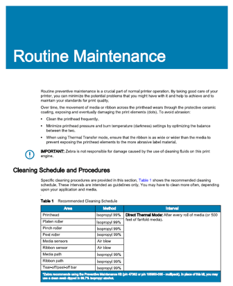 Print & Apply | Zebra ZE511 Print Engine